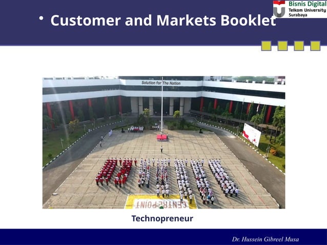 Lecturer 3. Customer and Markets Booklet | PPT