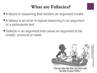 Lecturer 4 Fallacies | PPT