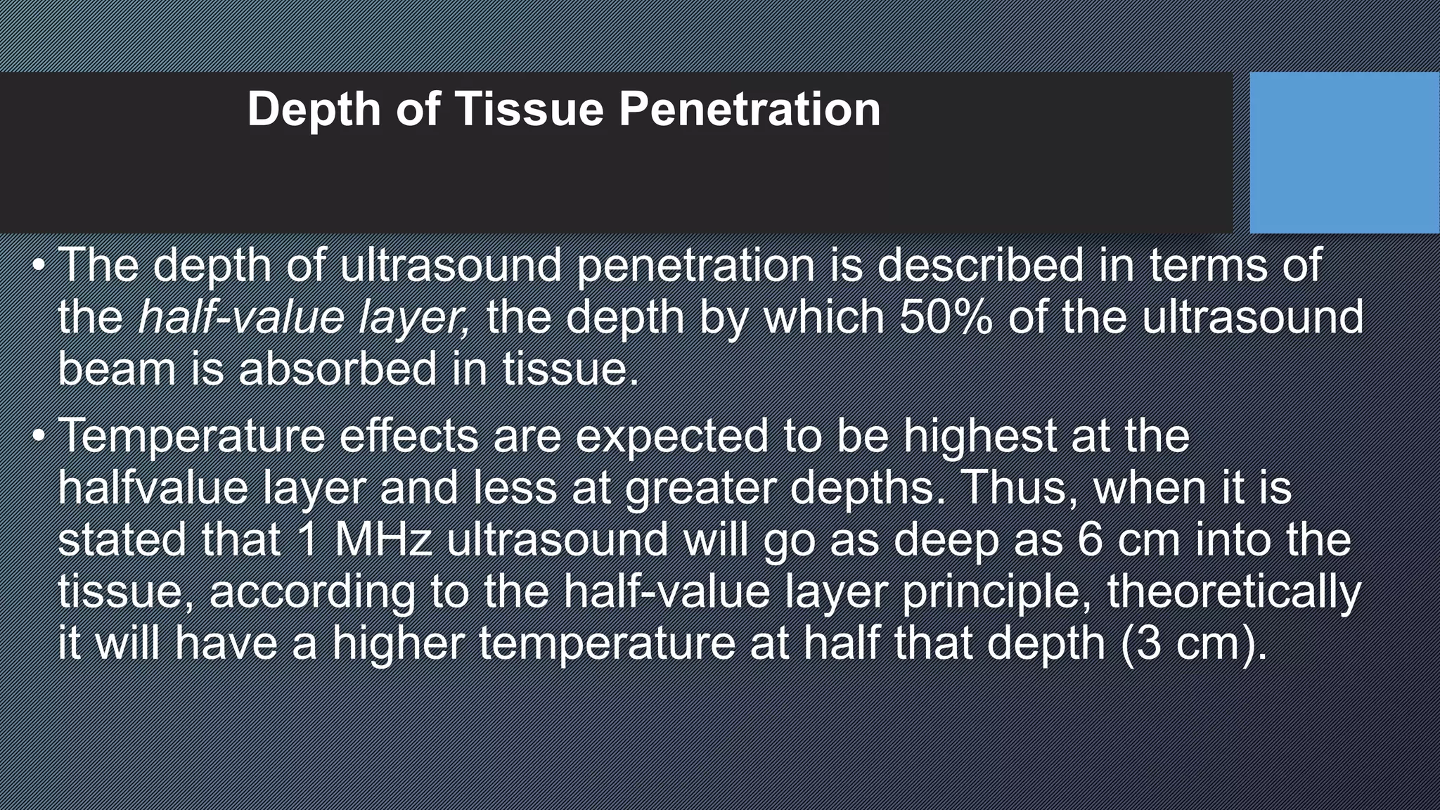 Lecturer 4 Therapeutic Ultrasound.ppt