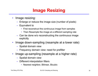 image resizing lecutre in braude college | PPT