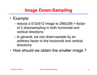 image resizing lecutre in braude college | PPT