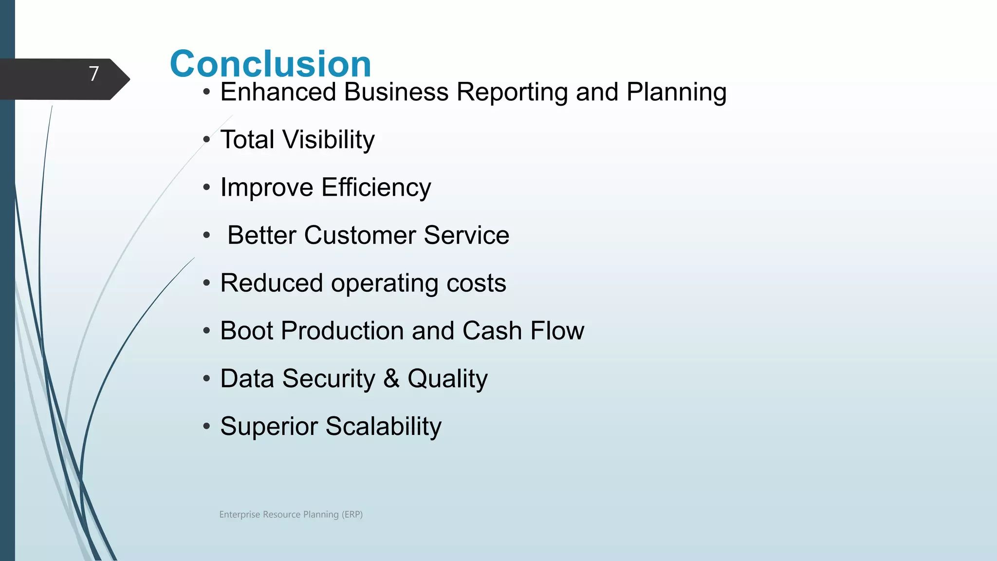 Enterprise Resource Planing | PPTX