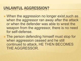 Lecture justifying circumstance | PPTX