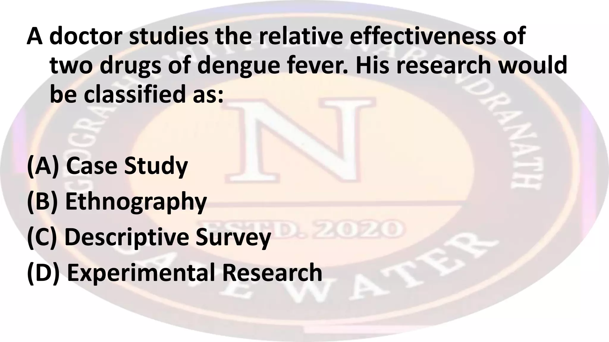 PhD entrance exam Research Methodology MCQ | PPTX | Science