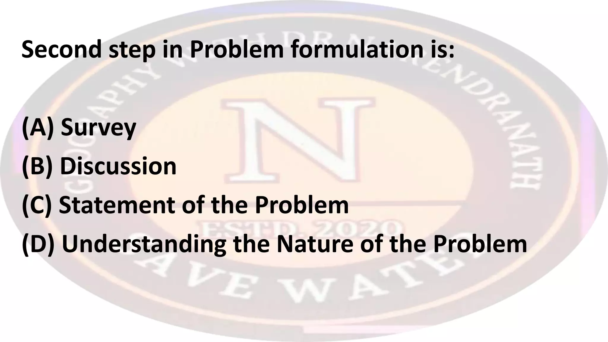 PhD entrance exam Research Methodology MCQ | PPTX | Science