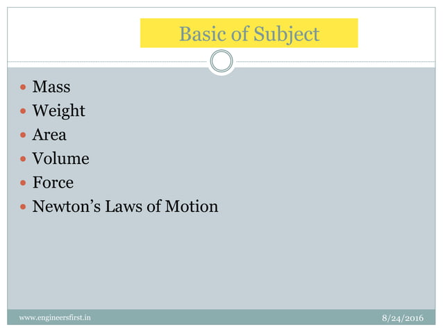 SOM-BASIC CONCEPTS | PPTX | Physics | Science