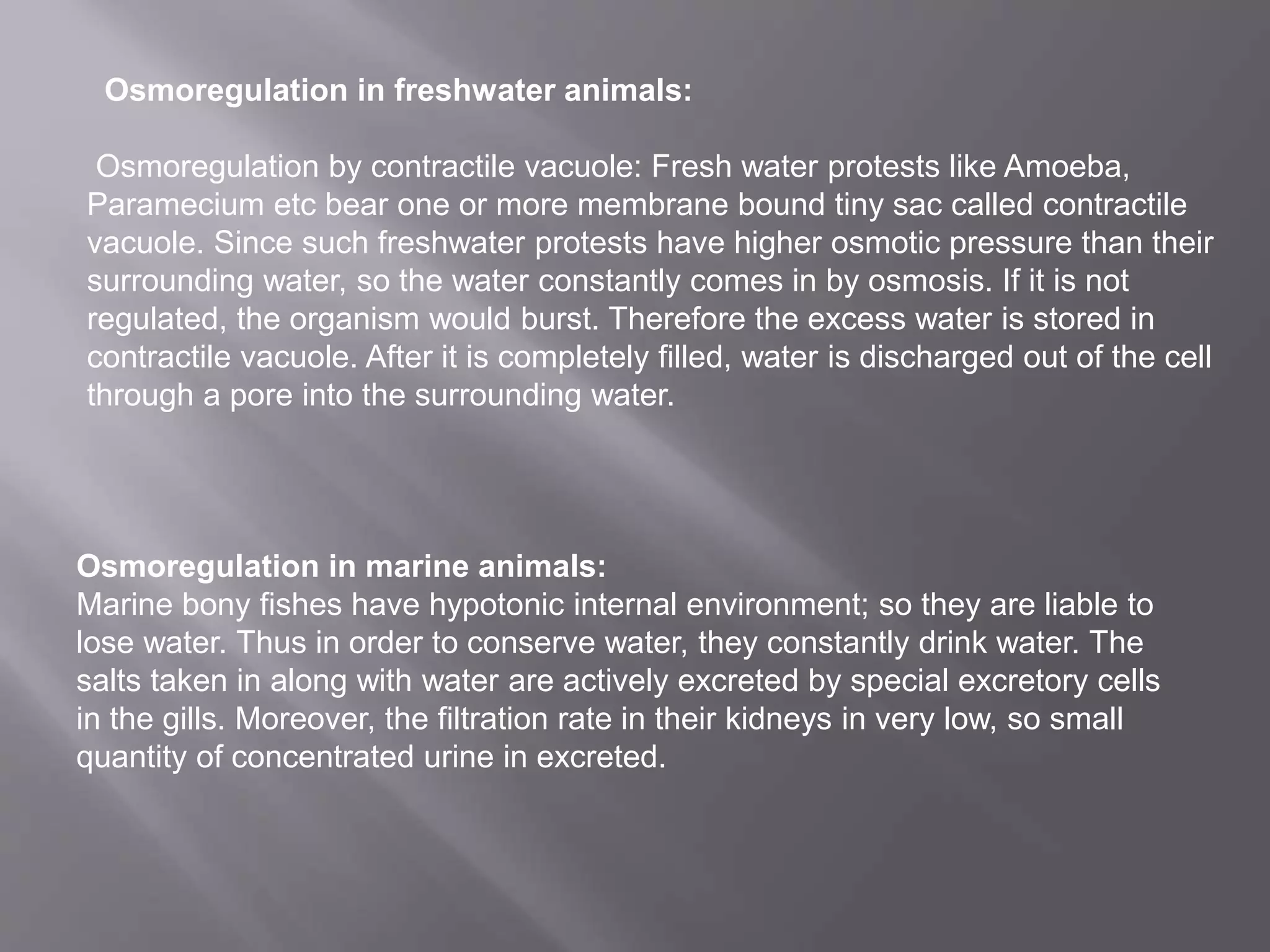 Osmoregulation Exercetion Pptx