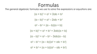 Lectures of algebra for the student .pptx