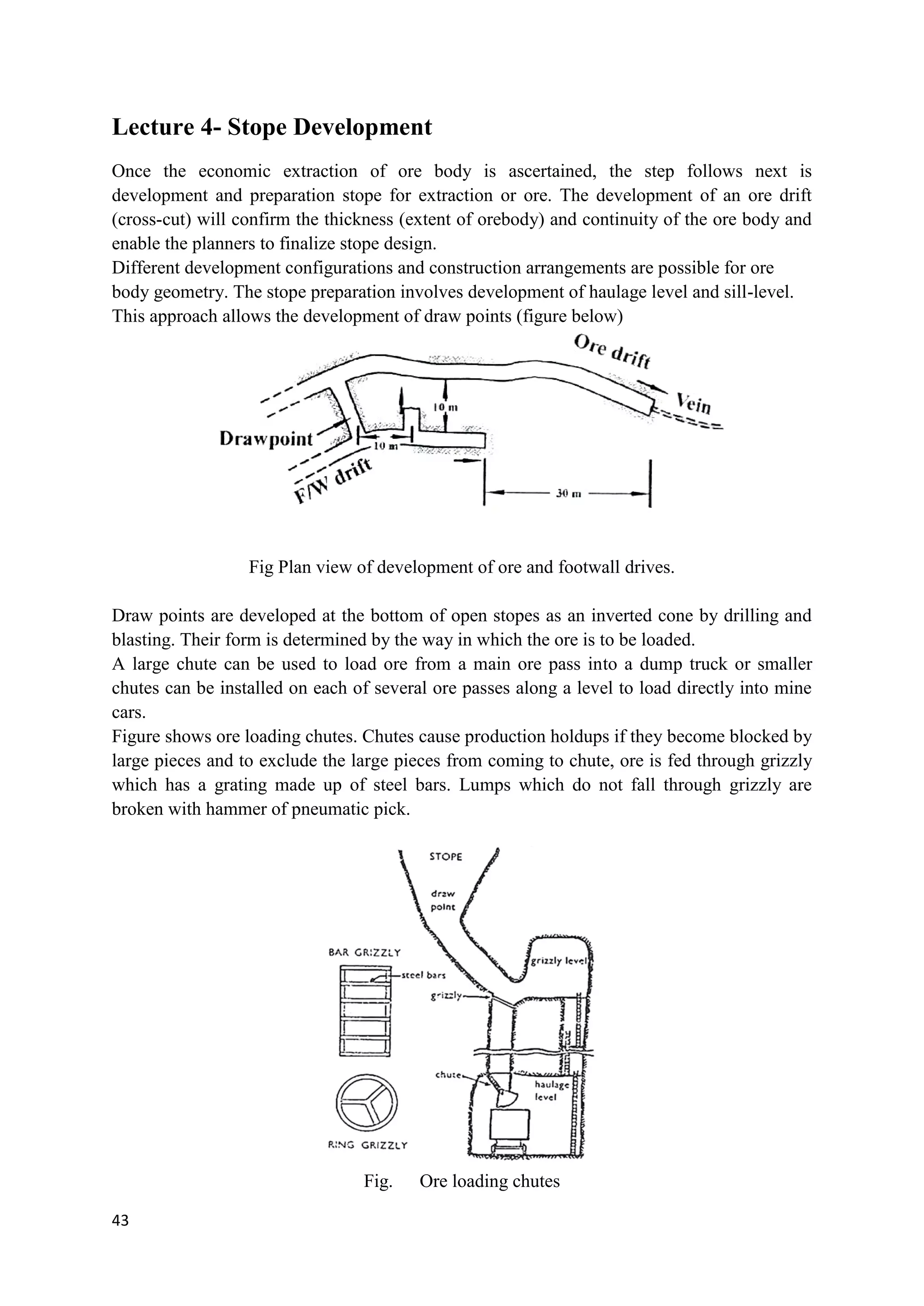 Lectures on metal mining | PDF