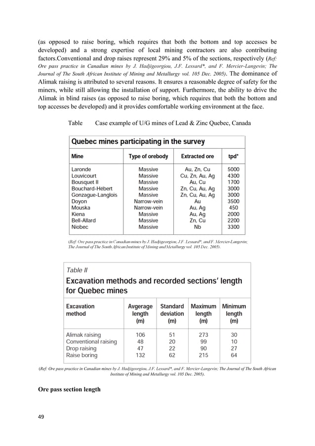 Lectures on metal mining | PDF