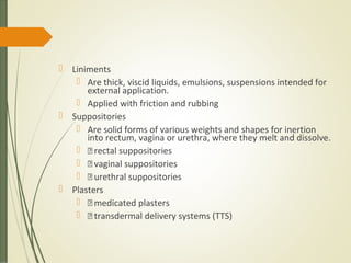Lectures 04 Dosage forms, Doses of Drugs and Drug Administration | PPT