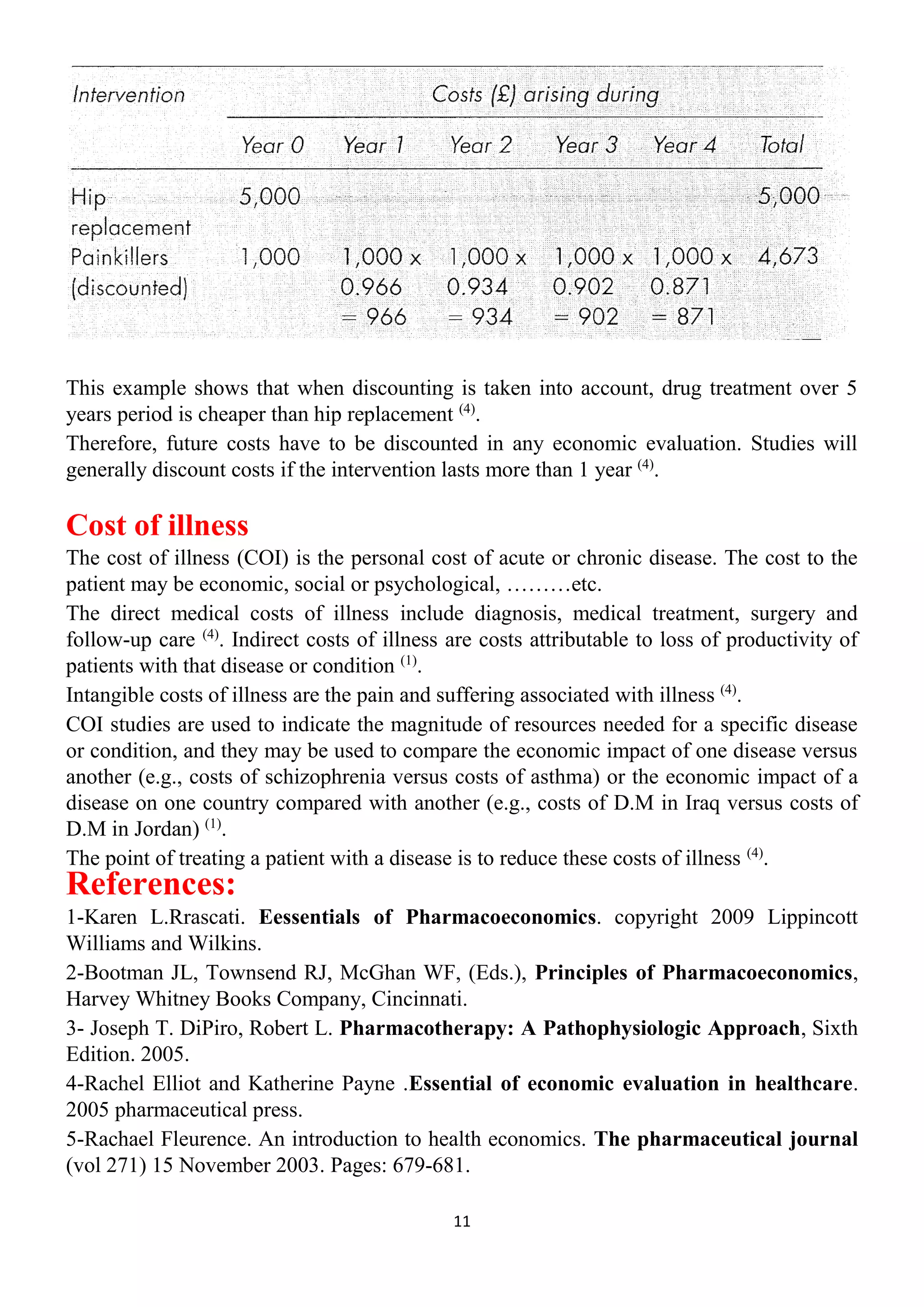 Pharmacoeconomics 1 | PDF