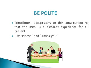 Social etiquettes | PPTX