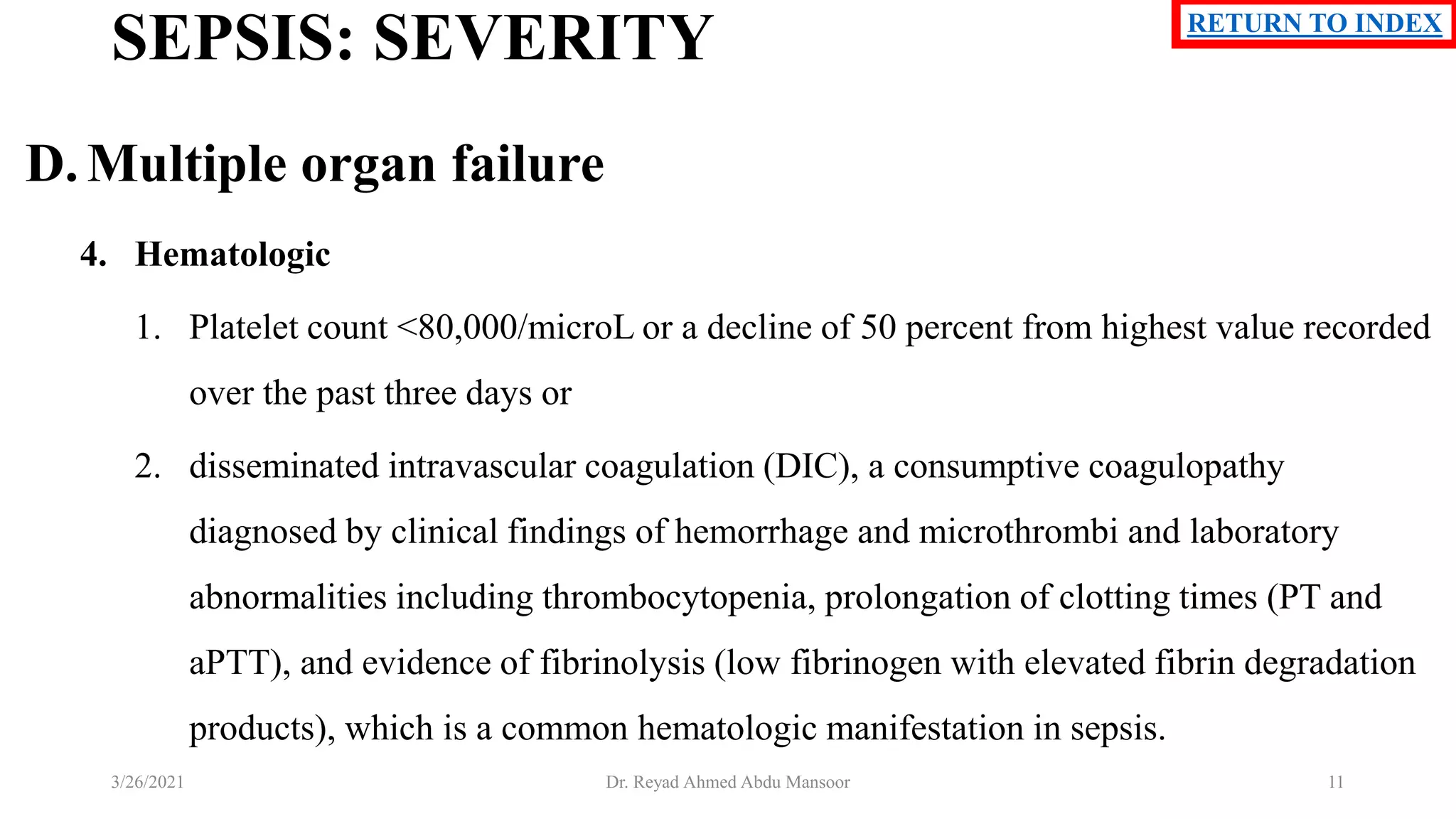 Lecture sepsis in children | PPTX