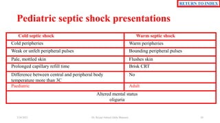 Lecture sepsis in children | PPTX