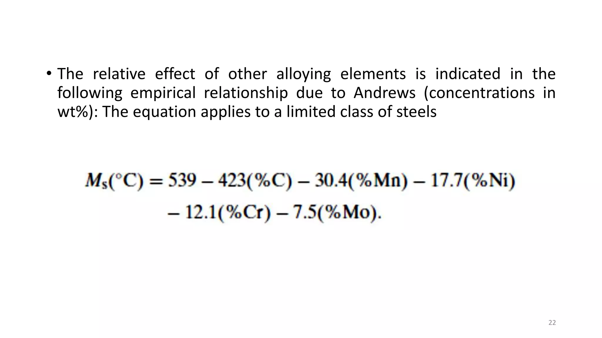 Advances in Special Steel Lecture series b - 2 (displacive ...