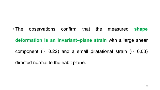 Advances in Special Steel Lecture series b - 2 (displacive transformation, martensite) | PPTX