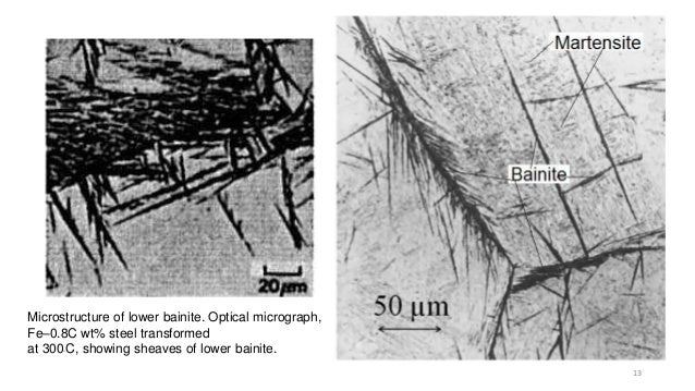 Upper Bainite Microstructure