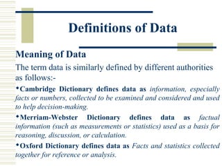 data collection methods