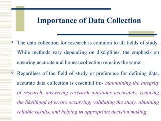 data collection | PPT