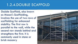 Scaffolding, Shuttering and centering beams | PPTX