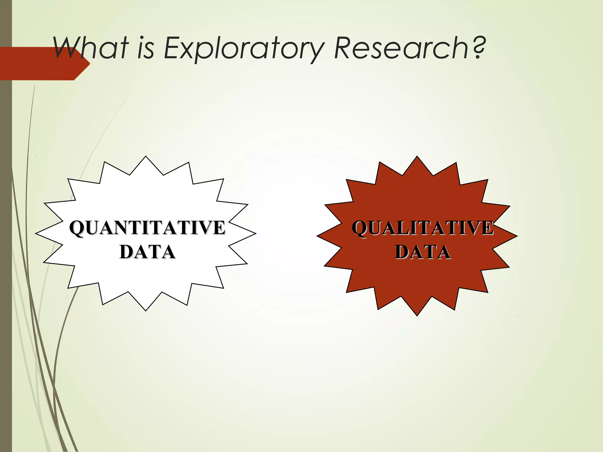 Exploratory Research and Qualitative Analysis Lecture-7 | PPT