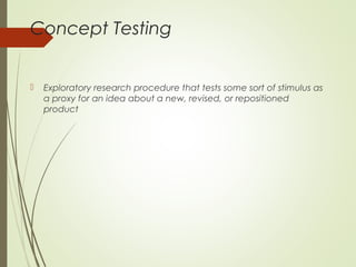 Exploratory Research and Qualitative Analysis Lecture-7 | PPT