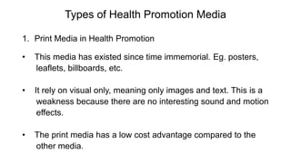 Guidelines for choosing health promotion material | PDF