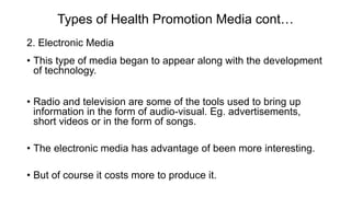 Guidelines for choosing health promotion material | PDF