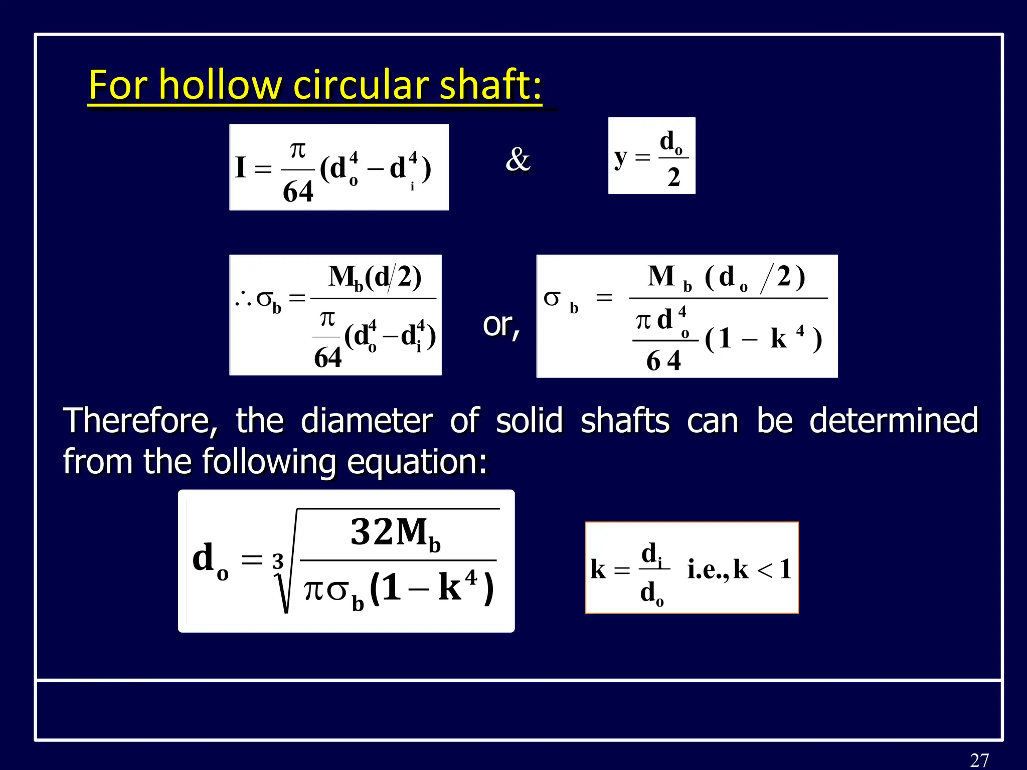 Lecture note on Shaft design of machine element.pptx