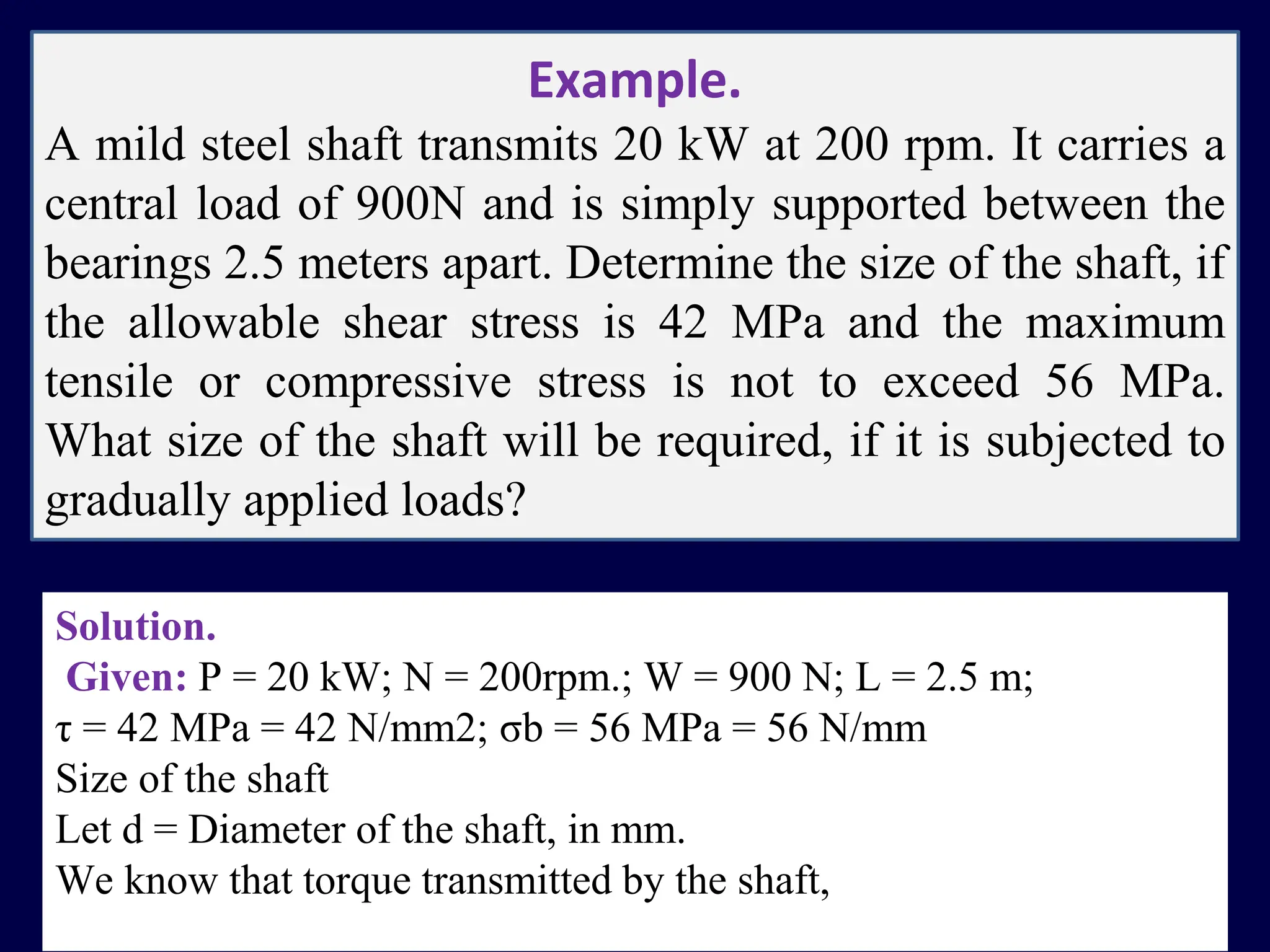 Lecture note on Shaft design of machine element.pptx