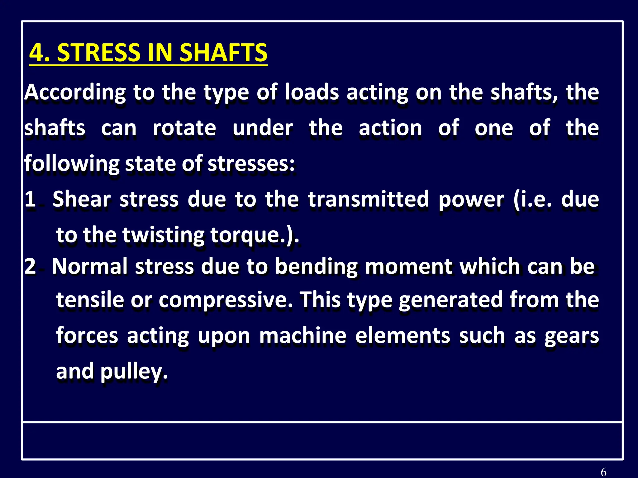 Lecture note on Shaft design of machine element.pptx