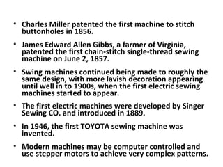 stitch classification | PPT