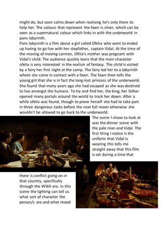 Pan's Labyrinth | DOCX