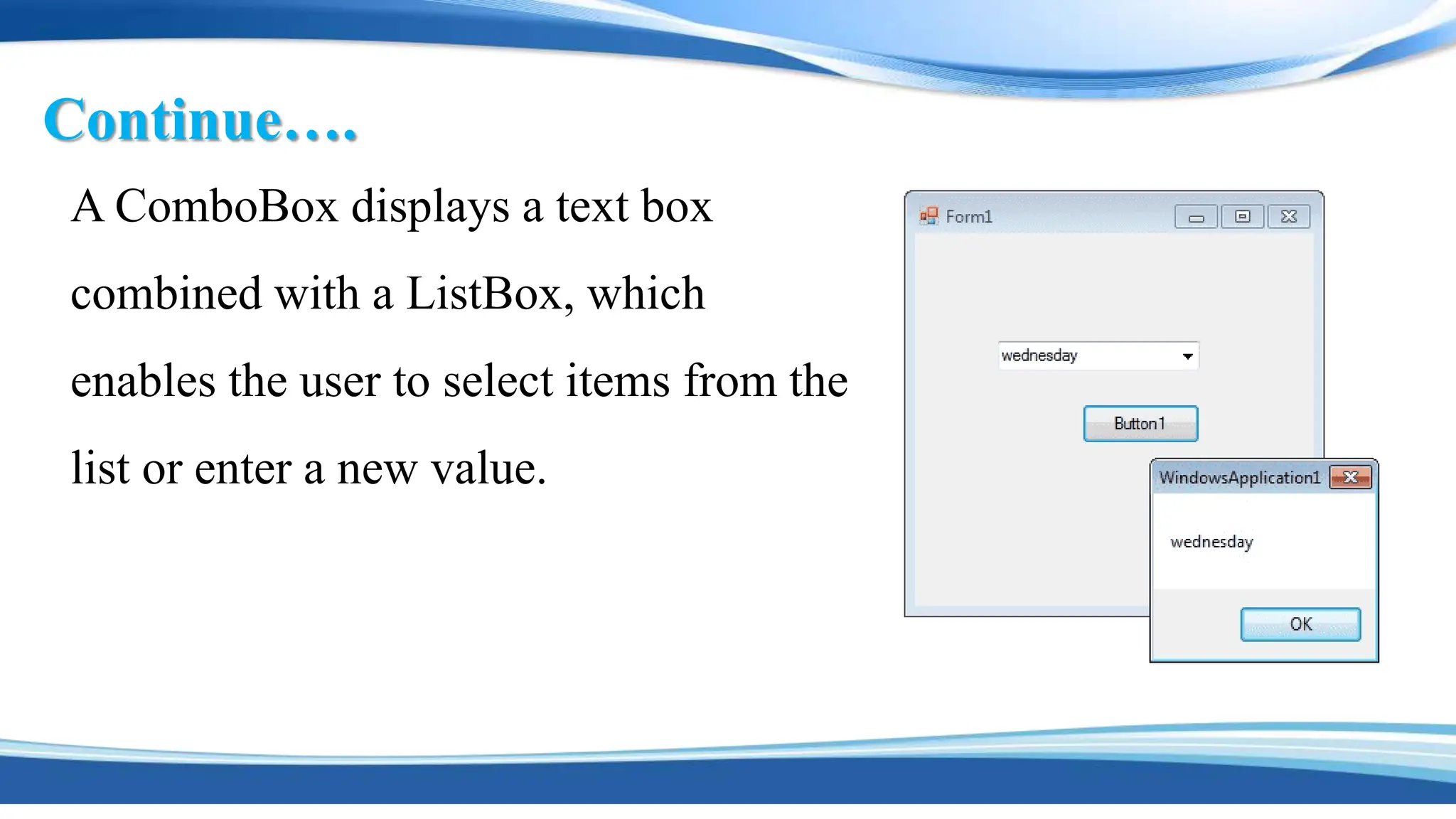 ComboBox in C#.pptxhshshzzjzhzjzhzhzhjsh | PPT