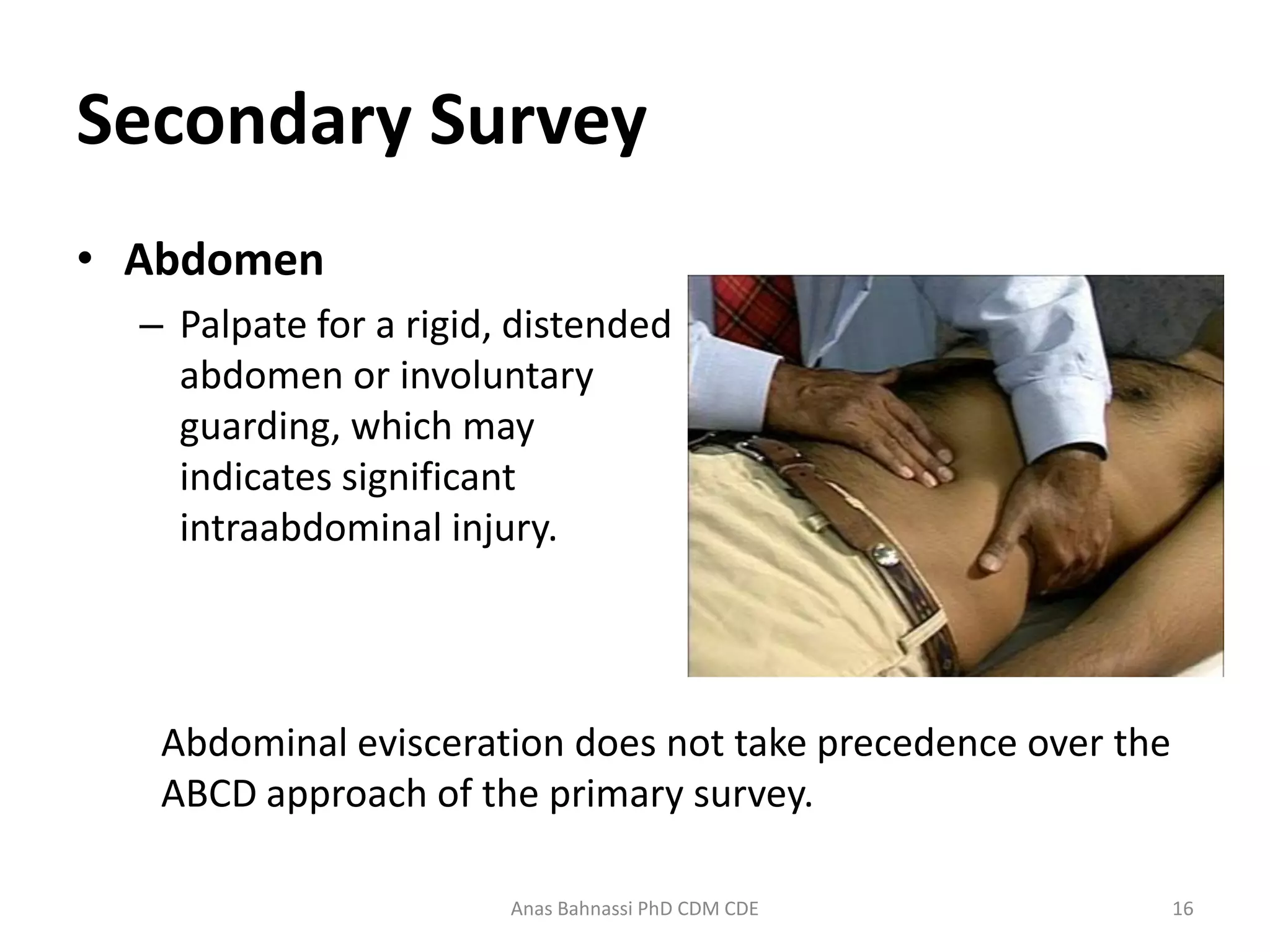 Lecture six abdominal injuries | PDF
