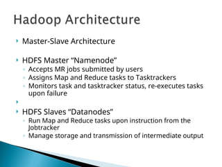 Lecture Slide - Introduction to Hadoop, HDFS, MapR.ppt