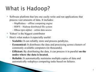 Lecture Slide - Introduction to Hadoop, HDFS, MapR.ppt