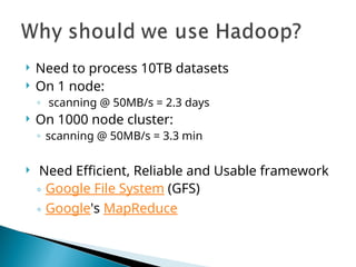 Lecture Slide - Introduction to Hadoop, HDFS, MapR.ppt