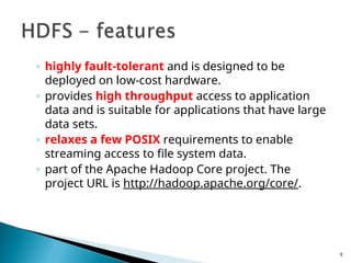 Lecture Slide - Introduction to Hadoop, HDFS, MapR.ppt