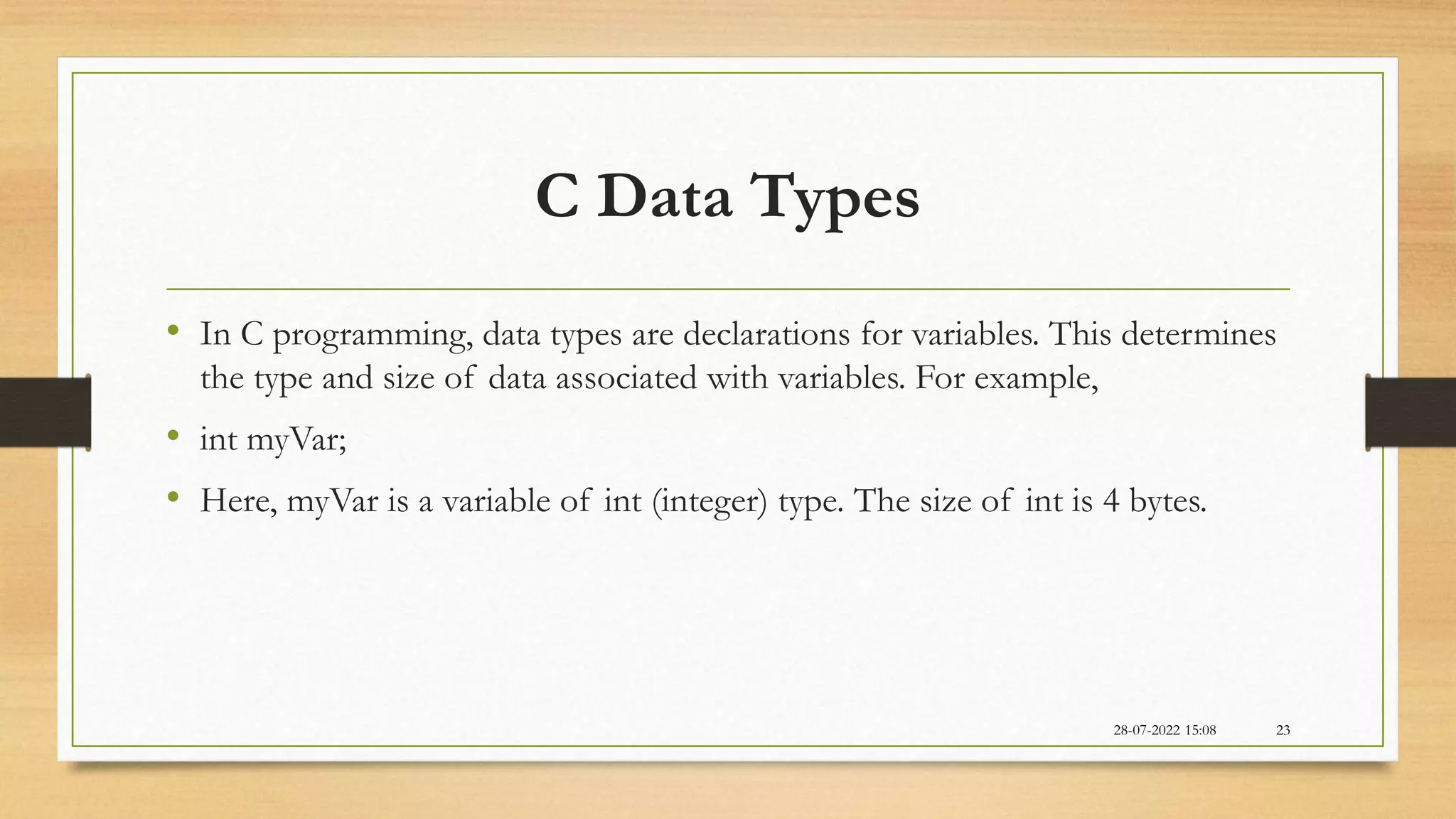 C programming | PPTX