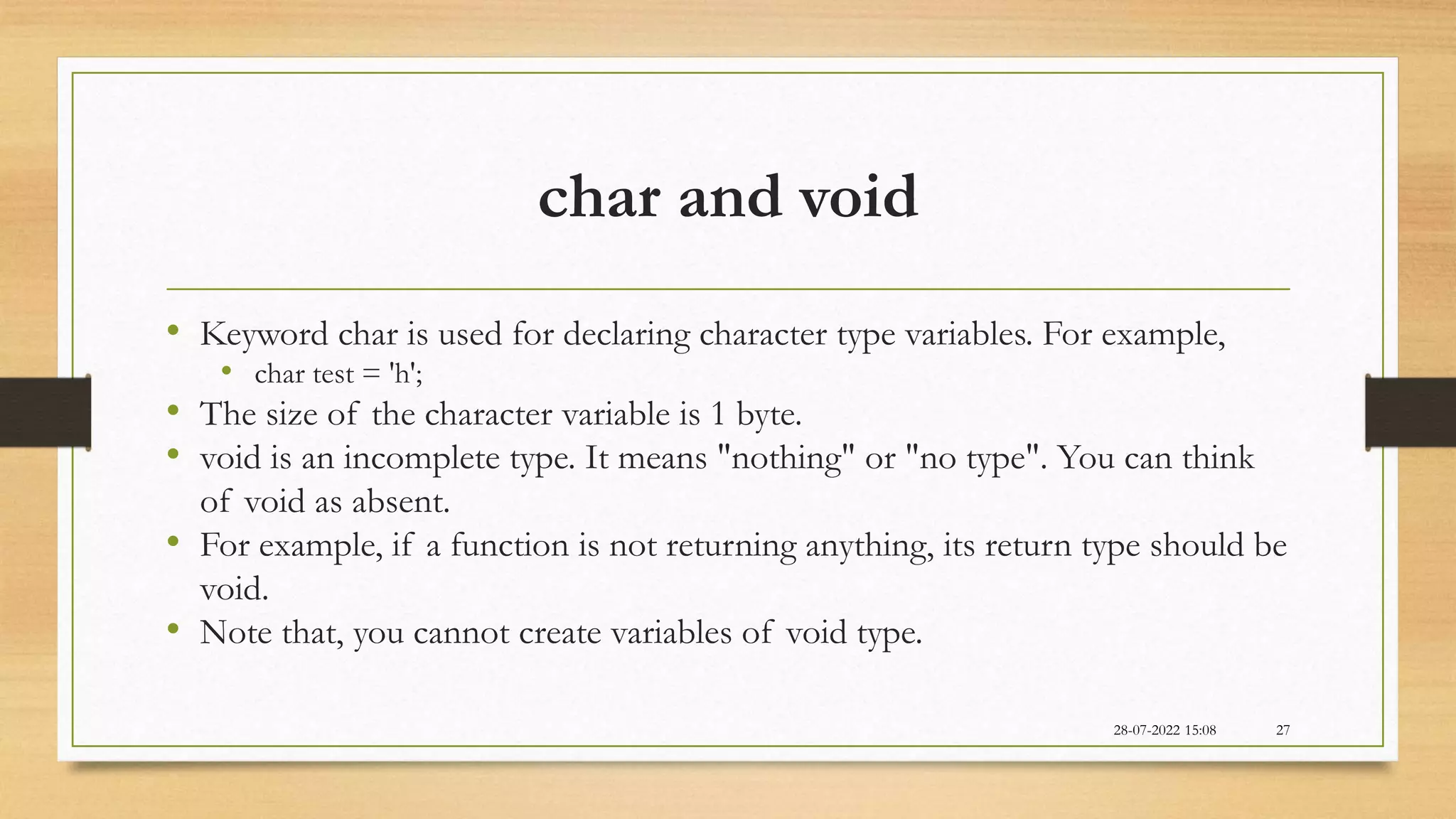 C programming | PPTX