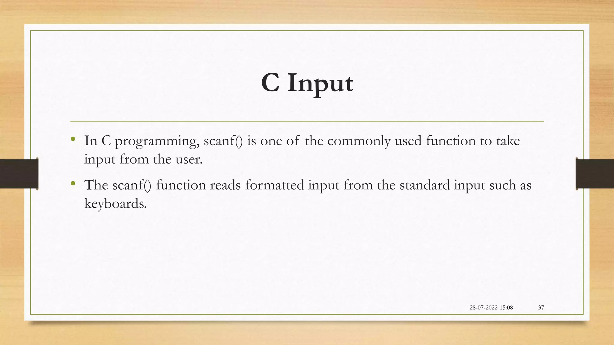 C programming | PPTX