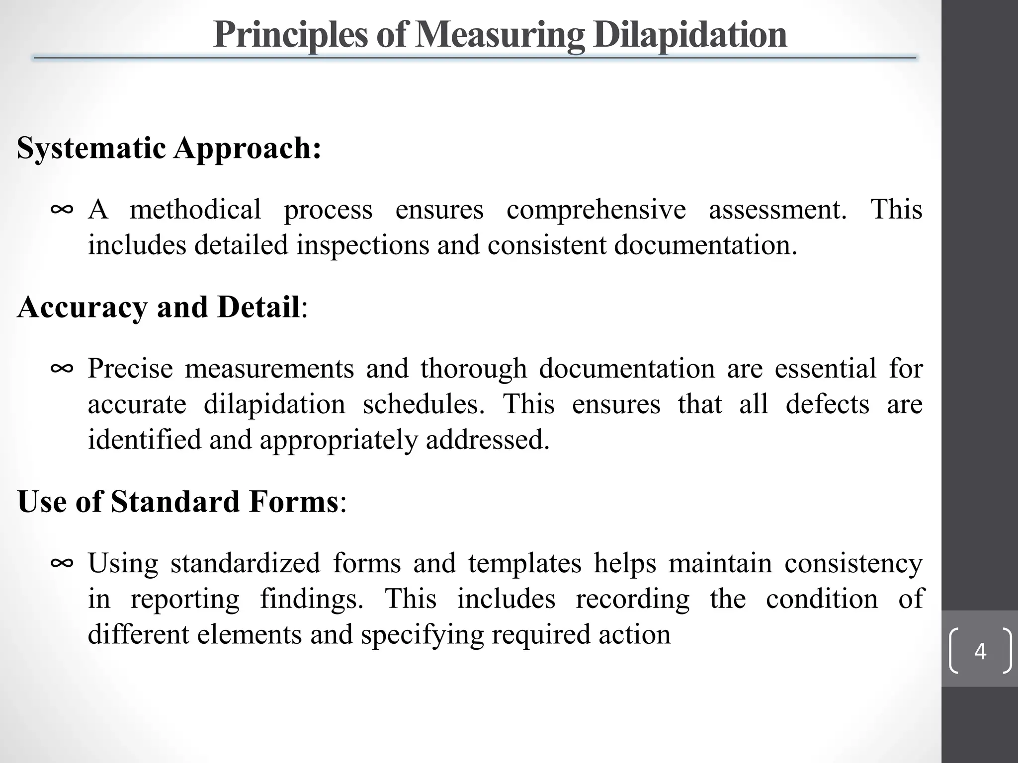 Lecture slide on Dilapidation_QTS 502 Measurement of Alteration & Maint ...