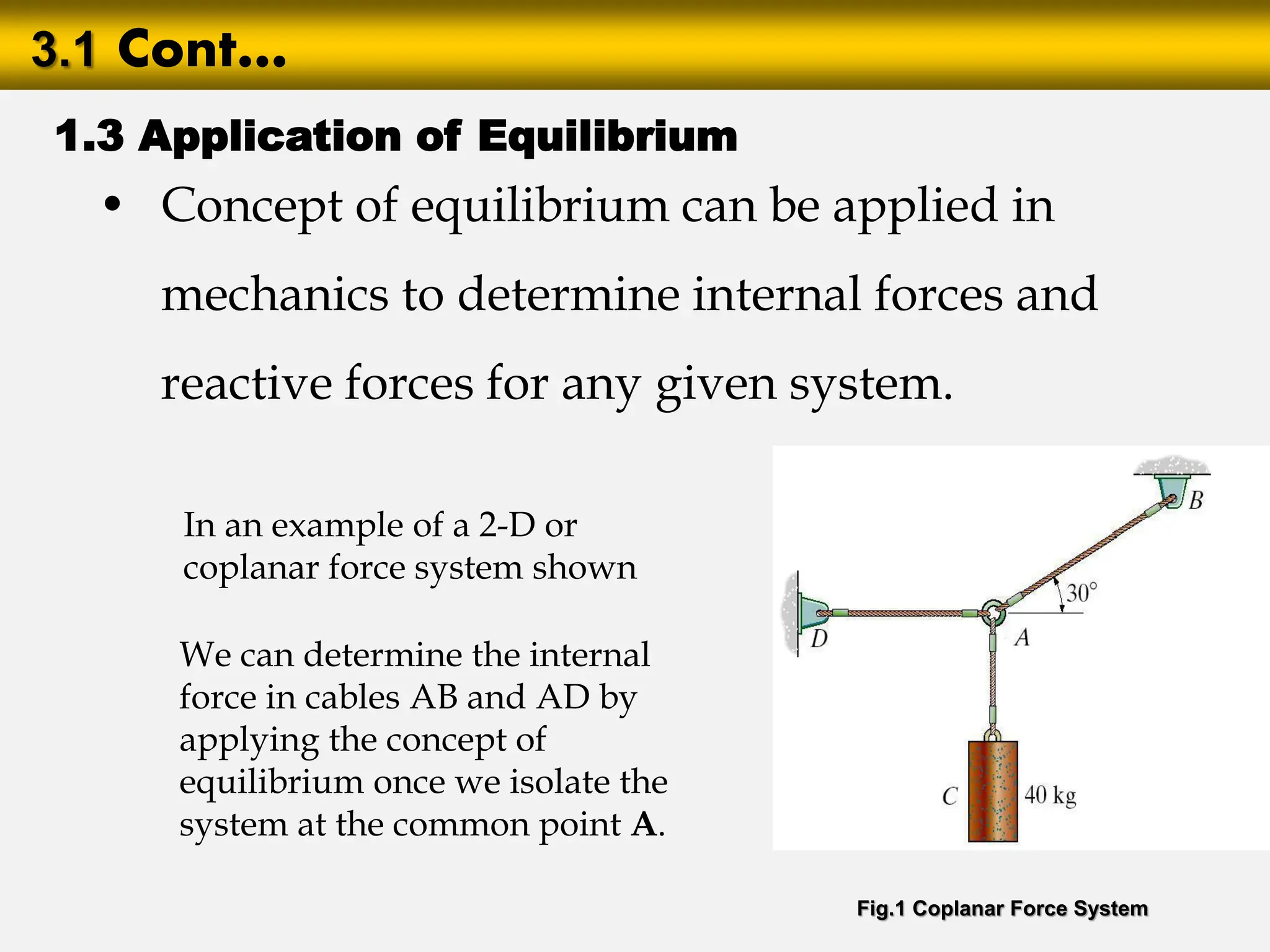 Lecture slide on Equilibrium of a Particle.pdf
