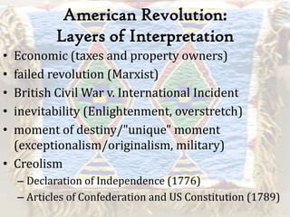 Revolutions and Historiography | PPTX