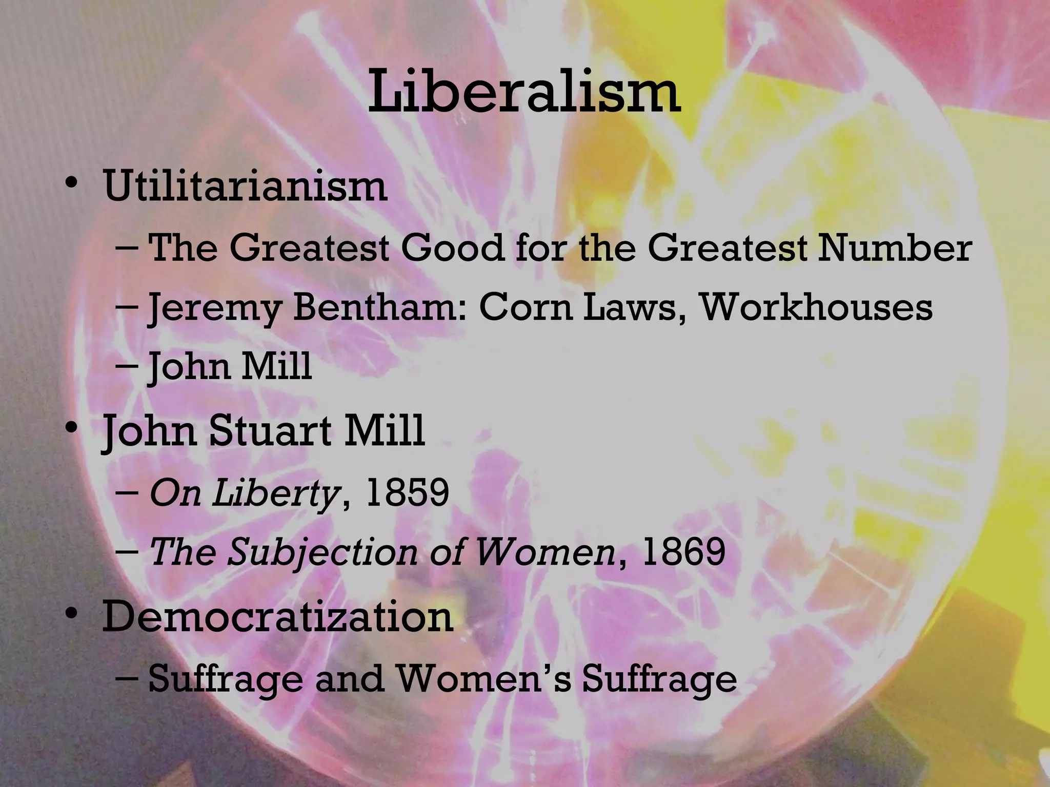 19c European political and intellectual history | PPT