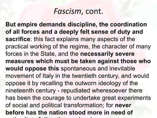 20th Century Fascism | PPTX