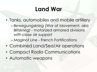 World War II: Technology, Tactics, Atrocities | PPTX