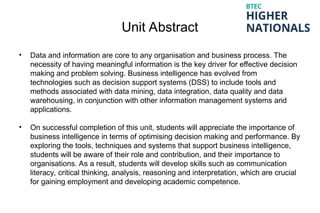Lecture Slides - Introduction to Unit 57. BI.ppt